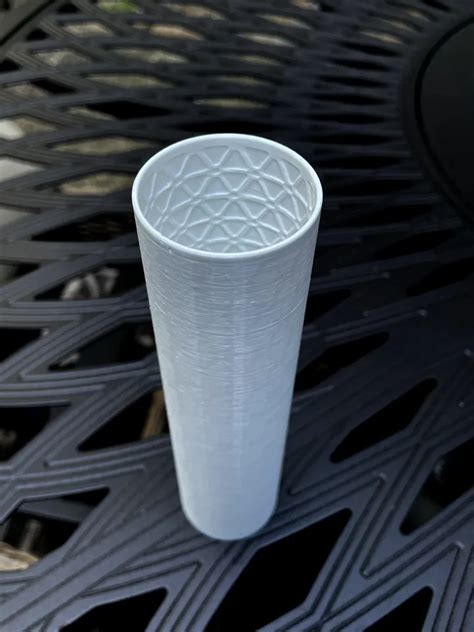Isogrid Cylinder By BlueMage Download Free STL Model Printables Com