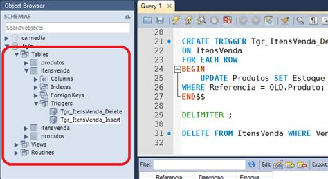MySQL Básico Trabalhando Triggers DevMedia