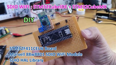 Stm32 Sdio Wifi Stm32cubeide Stm32cubemx Hal Library Marvell