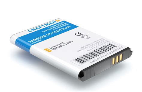 АКБ для Samsung GT-C5212, SGH-B100, B2100, C3300 (AB553446BU), 1000mAh ...