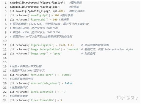 笔记 Matplotlib Rcparams 知乎