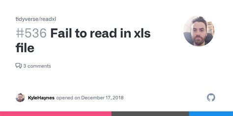 Fail To Read In Xls File · Issue 536 · Tidyversereadxl · Github