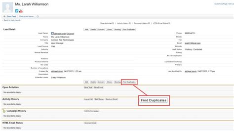 How To Merge Duplicate Leads In Salesforce