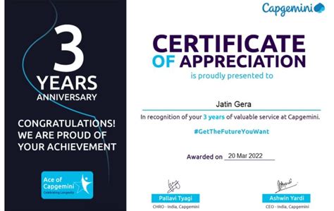 Jatin Gera On Linkedin Capgeminiindia