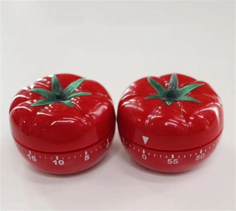 N2 Small Timer Creative Time Management In Tomato Shape