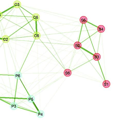 Exploratory Graph Analysis Of The Asi 3 The Nodes Represent Asi 3