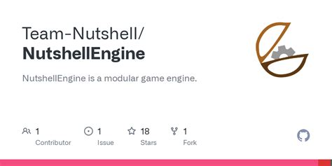 Github Team Nutshellnutshellengine Nutshellengine Is A Modular Game Engine