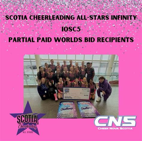 Cheer 🌎worlds Highlight🌎 Scotia Cheerleading All Stars Infinity Will