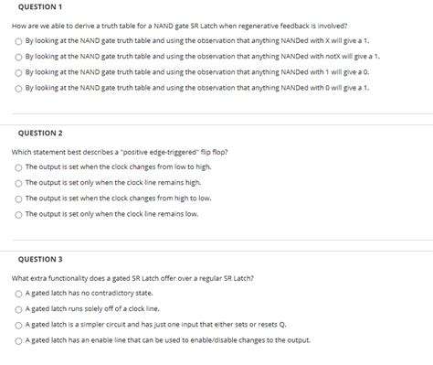 Solved QUESTION How Are We Able To Derive A Truth Table Chegg Com