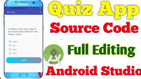Quiz App In Android Studio Source Code Free Android Tutorial
