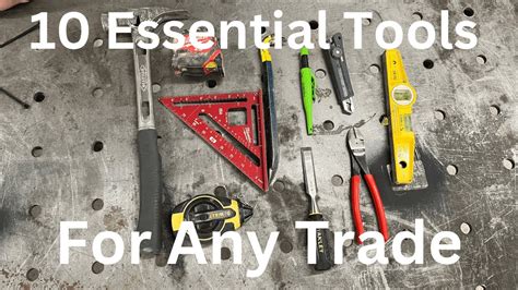 10 Essential Tools You Need To Carry In Your Toolbelt Youtube