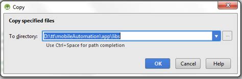 configure android project with selenium libraries testing tools