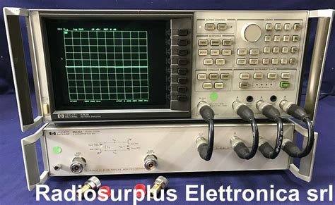 Network Analyzer Hp 8753b Con S Parameter Test Set Hp 85046a