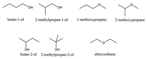 Draw All Possible Isomers Of A Compound With Molecular Formula C4h10o