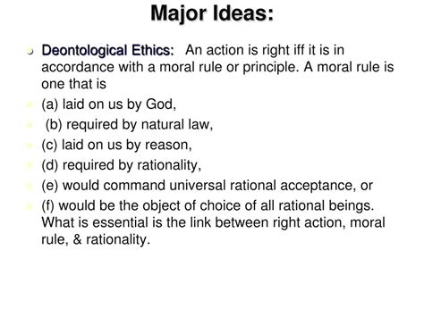 Ppt Deontological And Consequential Ethics Powerpoint Presentation Id 6937976