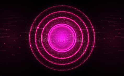 Digital Ai Big Data Technology Futuristic Pink Background Cyber Cloud Security Abstract Space