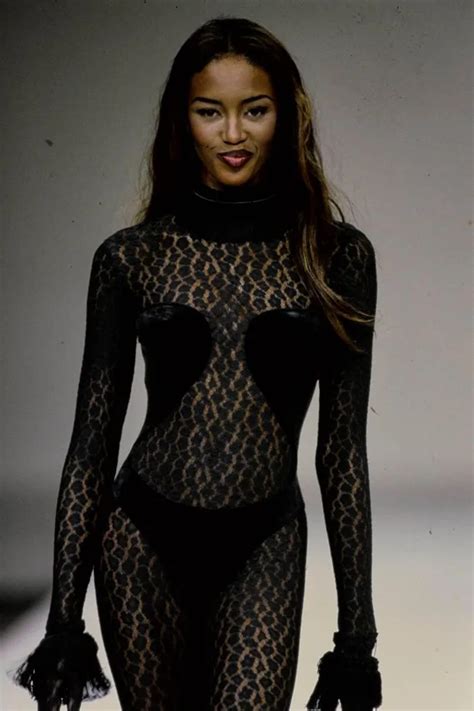 Every Time 90s Supermodels Went Nearly Naked For Fashion Elle