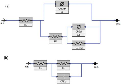Electrical Equivalent Circuit Diagrams Of Ms In The Presence A And