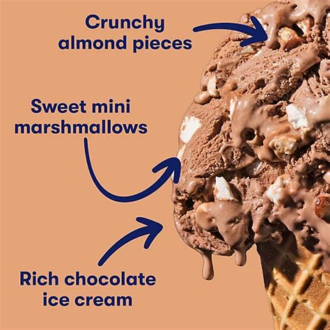 Tillamook Rocky Road Ice Cream 48 Oz Albertsons