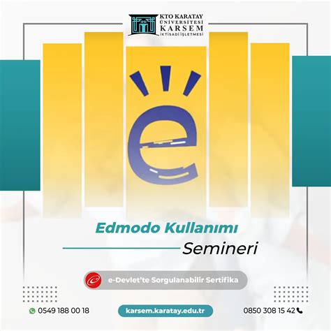 Edmodo Kullanımı Semineri