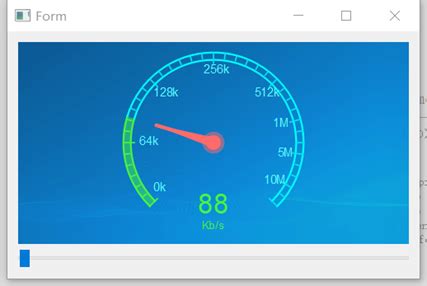 Qt C 自定义仪表盘控件 qml gauge 隐藏刻度值 CSDN博客