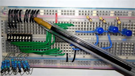 Codificador 74ls148 Decodificador De Decimal A Binario U Octal Youtube