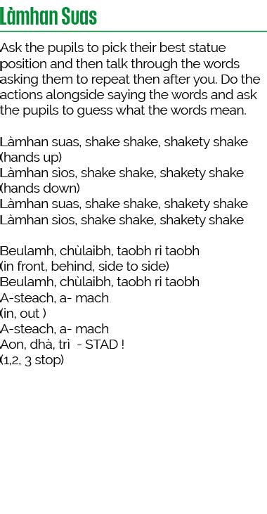 Gaelic Classroom Activities And Ideas For Complete Beginners