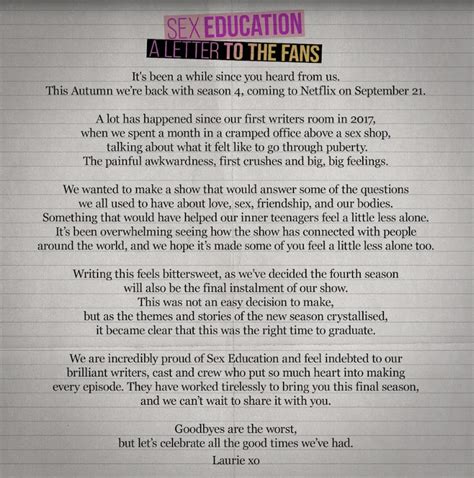 Psa Sex Education Season 4 Is Finally Here