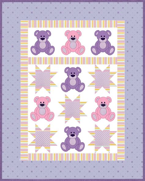 Teddy Bear Quilt Pattern Jemimas Creative Quilting