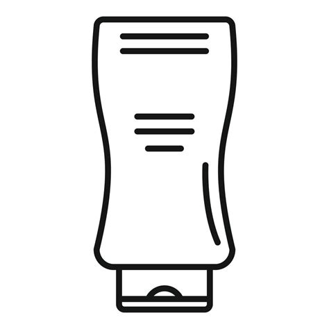 Sunscreen Bottle Icon Outline Style 14627755 Vector Art At Vecteezy
