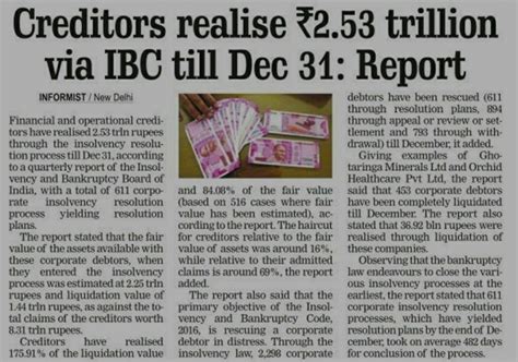 Surya Tripathi On Linkedin Insolvency Banks Creditors Ibbi