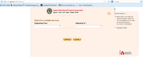 State Bus Routesfare Schedule Information Online Gsrtc Bus Schedules And Online Booking