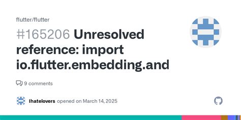 unresolved reference import io flutter embedding android