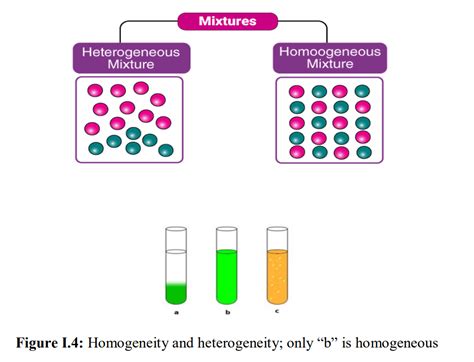 Homogeneous Mixture Diagram