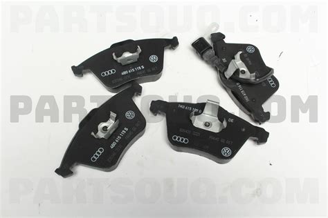 BRAKE PAD W/SNSR-T-20.3MM-PAST 1K0698151B | VAG Parts | PartSouq