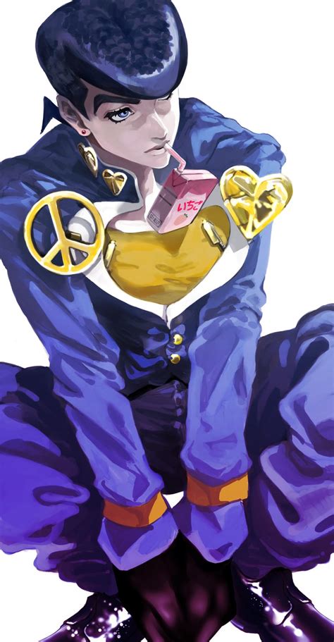 Higashikata Josuke Jojo No Kimyou Na Bouken And 1 More Drawn By My