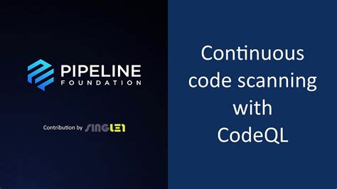 Github Tutorial Continuous Code Analysis With Codeql Youtube
