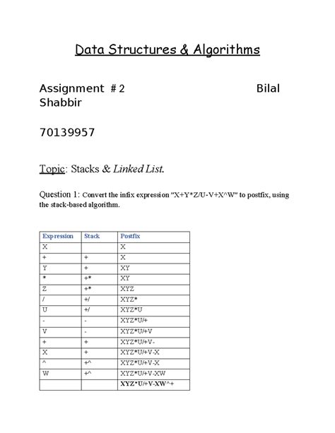 Dsa 2 70139957 Assignment Of Data Structures And Algorithms Data
