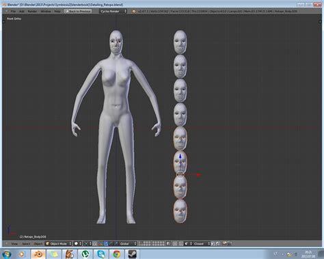 Always Stuck When Modeling Female Nudity Warning Works In Progress Blender Artists Community