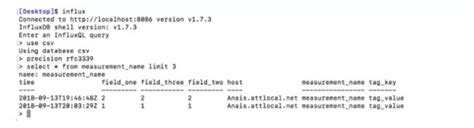 如何将数据从csv写入到 Influxdb中 墨天轮