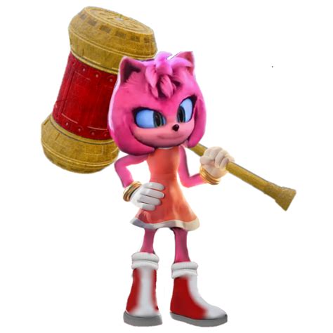 Spoilers Sonic Movie Amy Rose Render Edit By Lolboyyeah On Deviantart