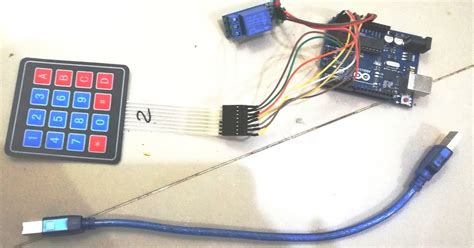 Aplikasi Arduino Keypad Relay