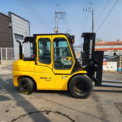 [현대] 4 5톤 3단 풀옵션 지게차 중고지게차 중고지게차 직거래 매매 지게몬