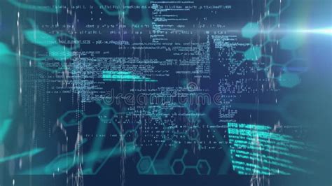 Digital Animation Of Medical Digital Interface With Data Processing