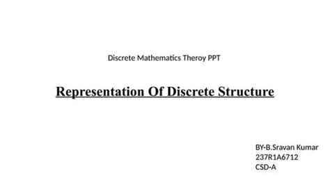 ppt on algebraic structures in mathematical computation of huge data ppt