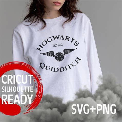 Hogwarts Quidditch Harry Svg Png Etsy