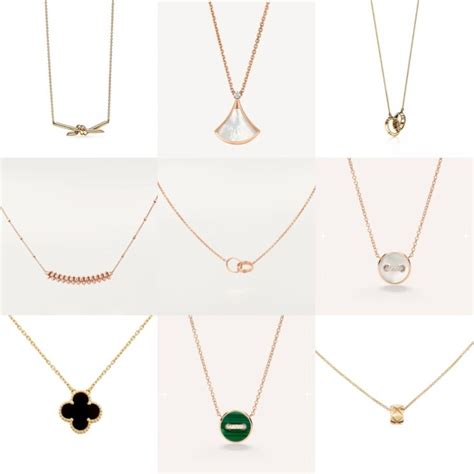 300만원대 여자 명품 목걸이 브랜드 추천 반클리프까르띠에샤넬불가리티파니포멜라토 네이버 블로그