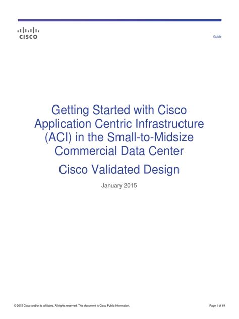 cisco aci data center pdf network switch computer network
