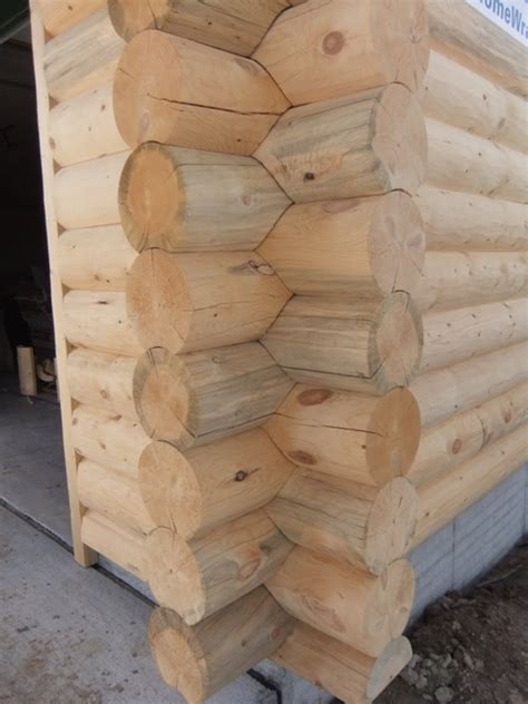 Log Siding Action Log Homes