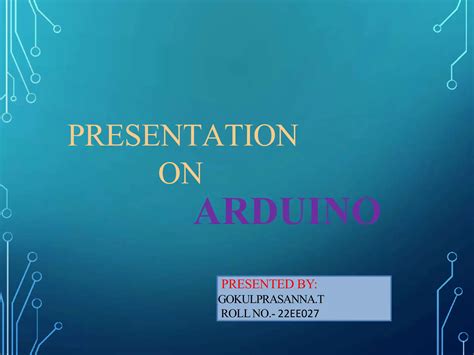 Tech Talk 4th Sempptxwhich Is About The Arduino Uno Types And Uses Ppt